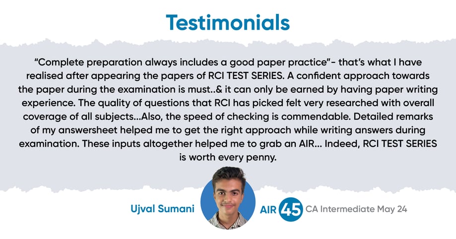 RCI Test Series - Courses & Study Material